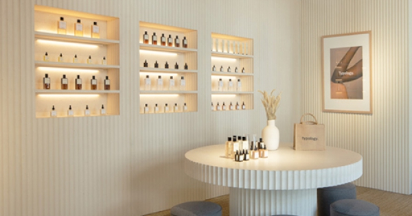 Bespoke concrete showroom design | Concrete LCDA