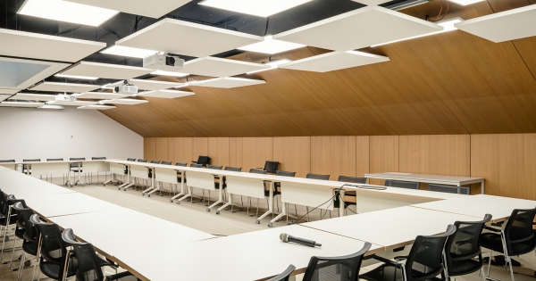 Agencement intérieur du nouveau bâtiment du Rectorat de Lille | Oberflex